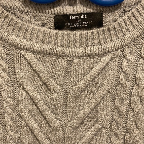 Bershka | Sweaters | Bershka Cable Knit Sweater | Poshmark